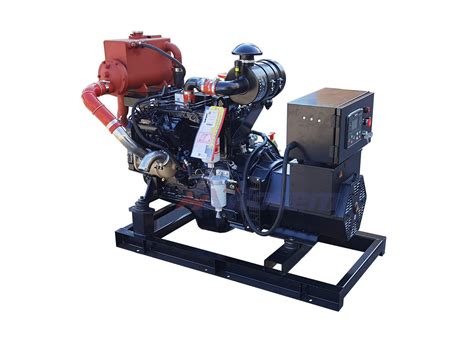 20kw 25kva Open Type Cummins Marine Diesel Generator 1500rpm Diesel