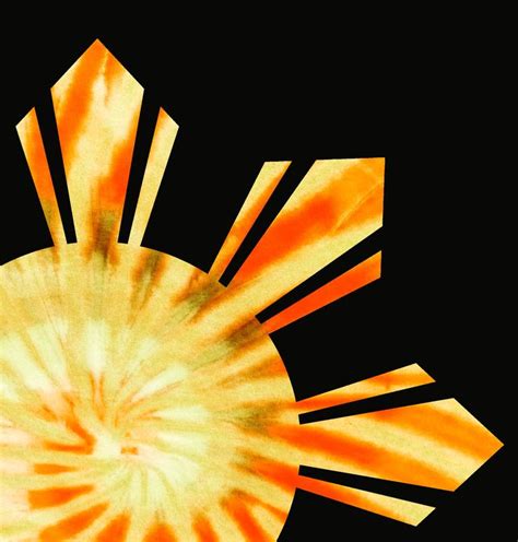 Philippine Sun Abstract Philippine Culture Poster Sun Drawing