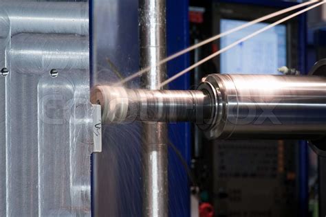 A CNC Machine In A Workshop In The Metal Industry Stock Image Colourbox