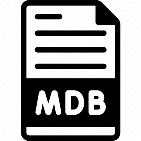 Microsoft Access Database Icon Download On Iconfinder