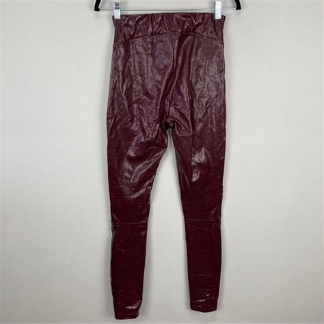 Spanx Faux Patent Leather Leggings Gem
