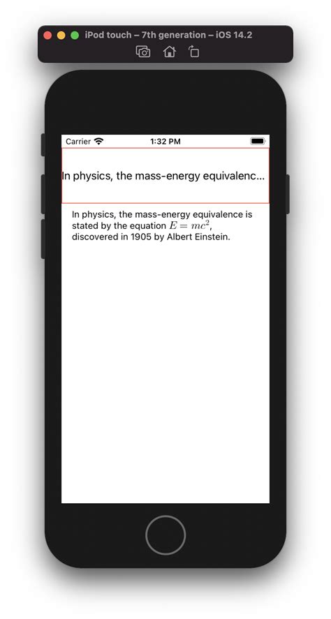 How Can I Create A Math Formula Text View With LaTeX In SwiftUI Stack Overflow