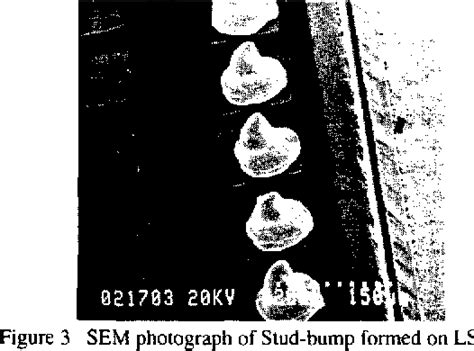 Figure 3 From A Stud Bump Bonding Technique For High Density Multi Chip