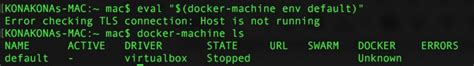 macOS Docker提示Cannot connect to the Docker daemon的解决方法 konakona