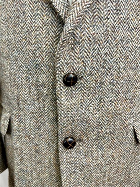 Vintage Harris Tweed For St Michaels Mens Wool Sports Country