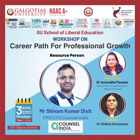 dr shikha srivastava on linkedin university career galgotiasuniversity