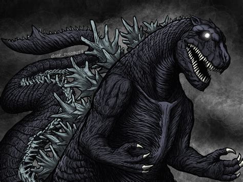 Godzilla Concept Art 1954