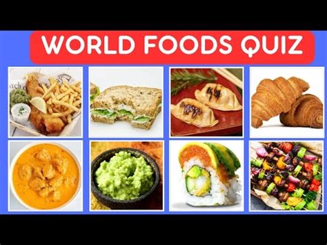 World Foods Quiz 50 Foodie Challenges Dining And Cooking