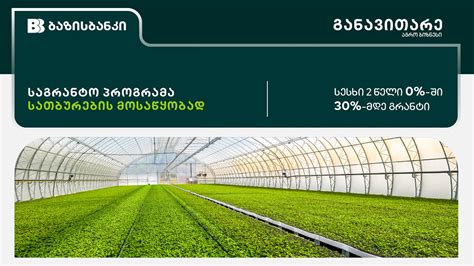 Grant Program For Greenhouse Construction