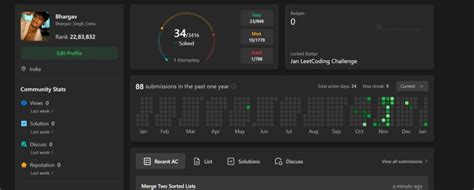 Bhargav Singh Danu On Linkedin Leetcode Dsa Codingchallenge