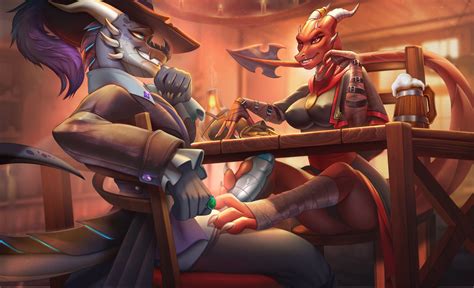 Rule 34 Absurd Res Alcohol Anthro Beverage Bodily Fluids Breasts Bribe Candle Coin Dragon Duo