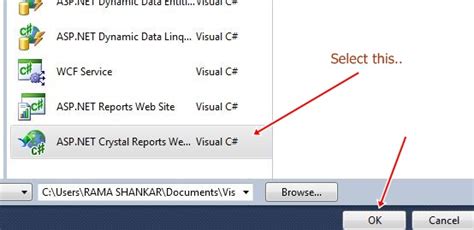 How To Create Crystal Reports By Using The Crystalreportviewer And Crystalreportsource Controls