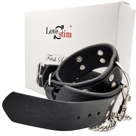 Sk Rzane Kajdanki M Skie Na R Ce Z Regulacj Kajdanki Wi Zanie Akcesoria Bdsm Erozkosz Pl