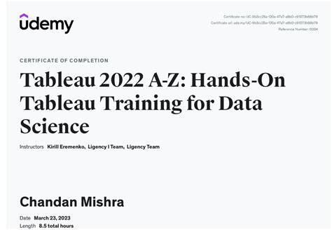 Tableau Datavisualization Datascience Certification Udemy Dataanalytics