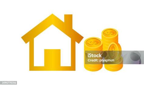 집과 동전 개념 3d 디자인 부동산 및 비즈니스 벡터 일러스트 레이 션을 대표 0명에 대한 스톡 벡터 아트 및 기타 이미지 0명 개발 건축 Istock