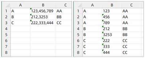 Vba How To Separate Text From An Excel Cell And Move It To The Cell Below Stack Overflow