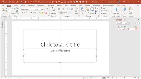 the most useful and unknown powerpoint tool the selection pane creative minds graphic design