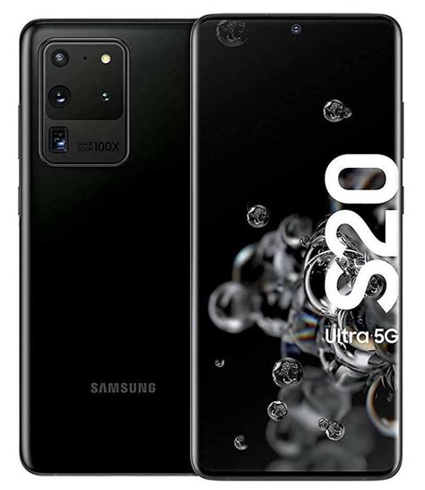 Samsung Galaxy S20 Ultra 5G 12GB RAM 128GB Cosmic Black