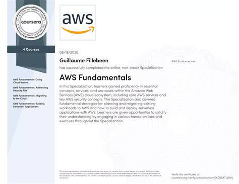 Coursera Aws Fundamentals Pdf