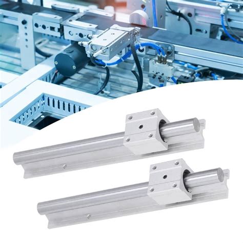 Sinhopsa 2pcs Linear Rail Guide 300mm Motion Shaft Guideway Cnc Slide
