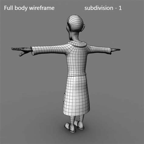 Old Uncle 3d Model 99 Ma 3ds Fbx Obj Max Free3d