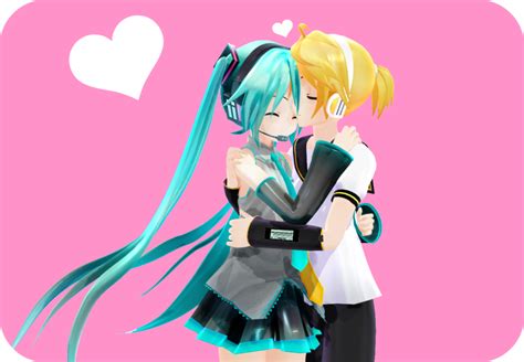 Vocaloid Miku X Len Hatsune Miku Lens Anime Art Art Background Kunst Klance Cartoon