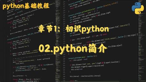 python简介 YouTube