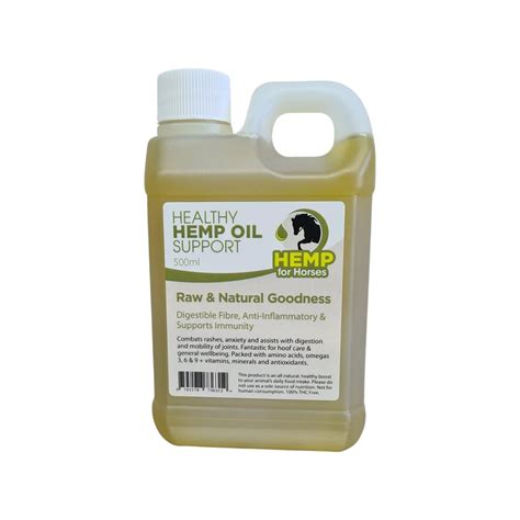 Healthy Hemp Oil Support Hemp For Horses