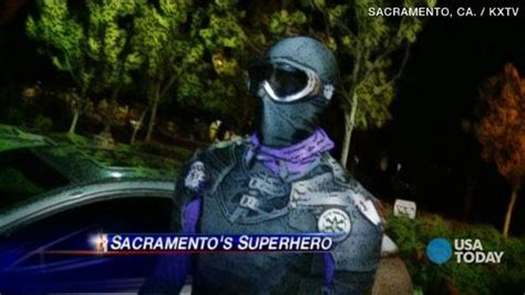 Real Life Superhero Patrols Streets At Night