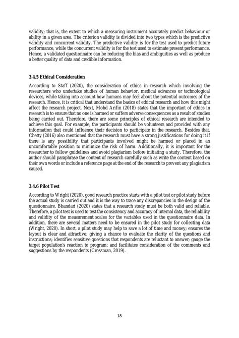 Research Methods Assignment 1 Ubez3013 Research Methods Utar