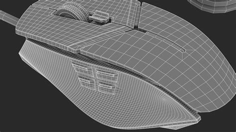 Alienware Elite Gaming Mouse Aw959 3d Model By Frezzy