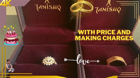 Gold Ring 💍 Tanishq 22 Carat Gold Ring Making Charges Price And