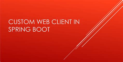 Custom Webclient Configuration In Spring Boot By Satish Dixit Medium