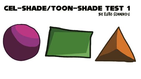 Artstation Cel Shade Tests