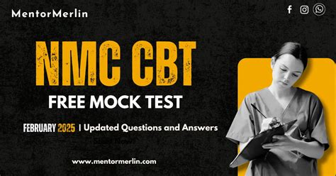Free NMC ToC 21 CBT Exam Mock Test Mentor Merlin