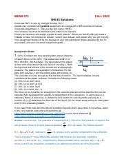HW F Solutions Pdf MEAM FALL HW Solutions Corrected HW Is Due By Midnight