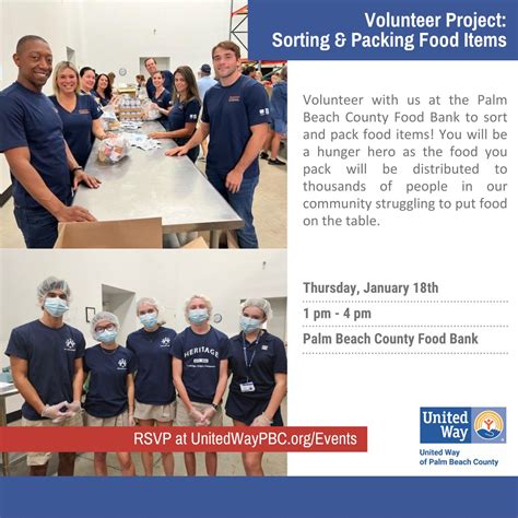 United Way Of Palm Beach County On Linkedin Calling All Hunger Heroes