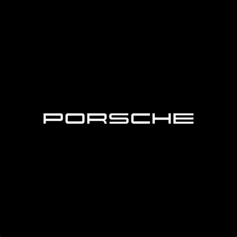 Porsche Ecriture Vinyl Decal Sticker