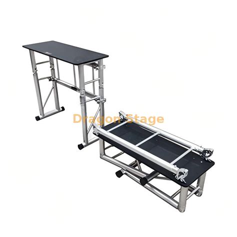 Aluminum Movable Quick Install Folding Dj Equipment Truss Table For Bar Club From China