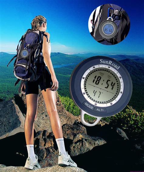 6 In 1 Mini Electronic Compass Altimeter Baromete Grandado