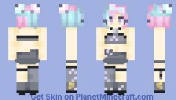 Iono Short Hair Minecraft Skin