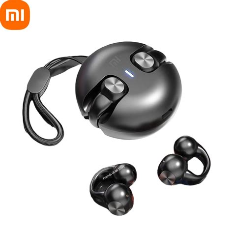 Наушники с зажимом для ушей Xiaomi настоящие беспроводные наушники спортивные Bluetooth