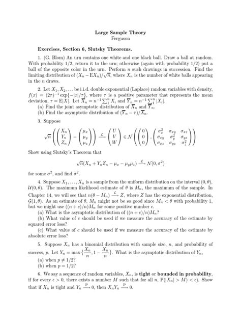 Sec06 Pdf Estimator Statistical Theory