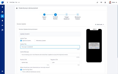 Creating Surveys And Announcements For Flutter