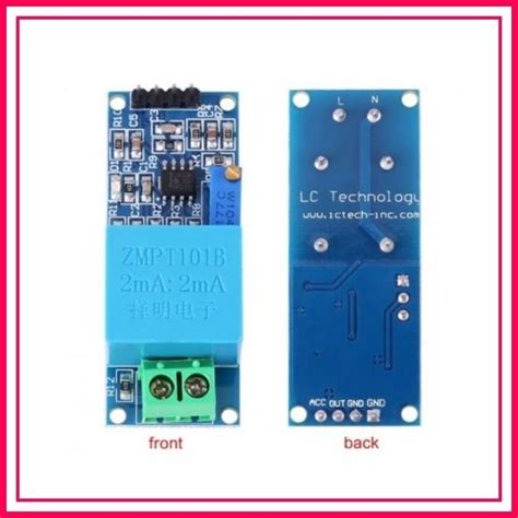Zmpt101b Single Phase Voltage Transformer Module Ac Voltage Sensor 2ma Bd