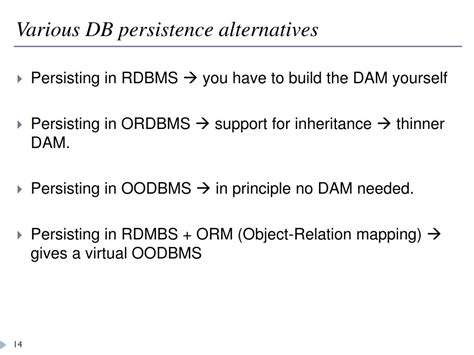 Ppt Persistence Powerpoint Presentation Free Download Id5761076