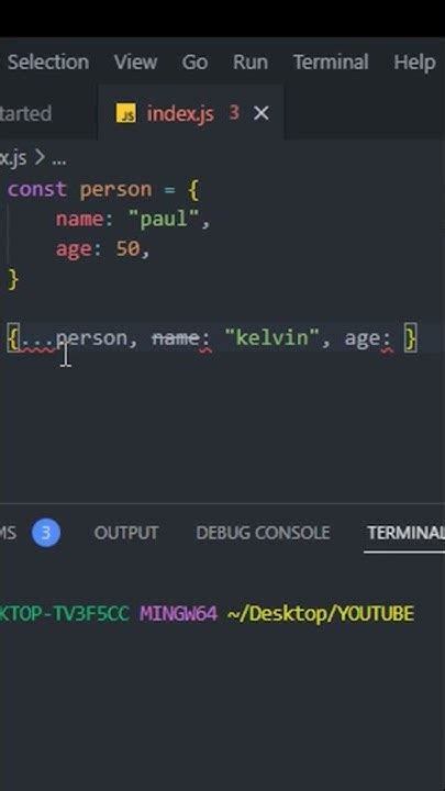 Modify Objects In Javascript Shorts Javascript Youtube