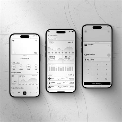 crypto wallet wireframe app ui design web layout design interactive