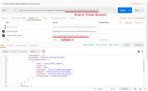 Oracle Cloud Infrastructure Rest Apiをリクエストしてみた Vol3 Account Metering Rest Api編 Oracle Cloud