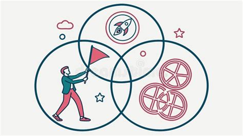 Venn Diagram Illustration Logical Relationships And Data Analysis Vector Design Generative Ai